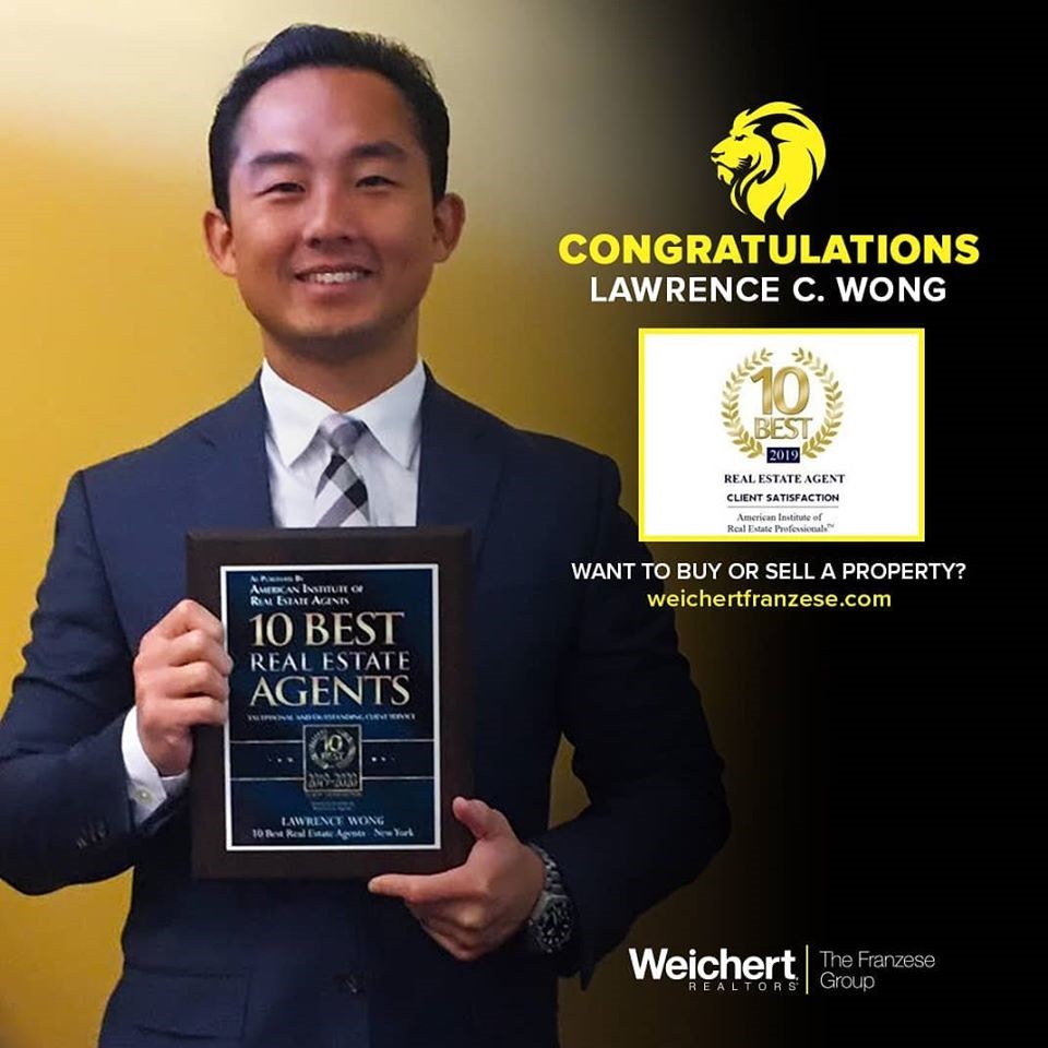 Lawrence Wong of Weichert, Realtors® - The Franzese Group Named One of ...